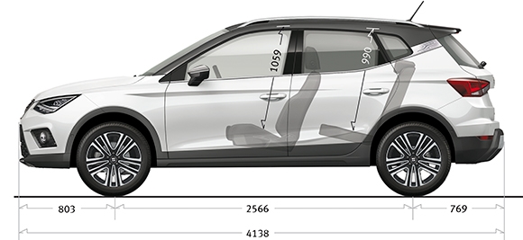 Ny SEAT Arona | Tekniske data Ny SEAT Arona | Tekniske data